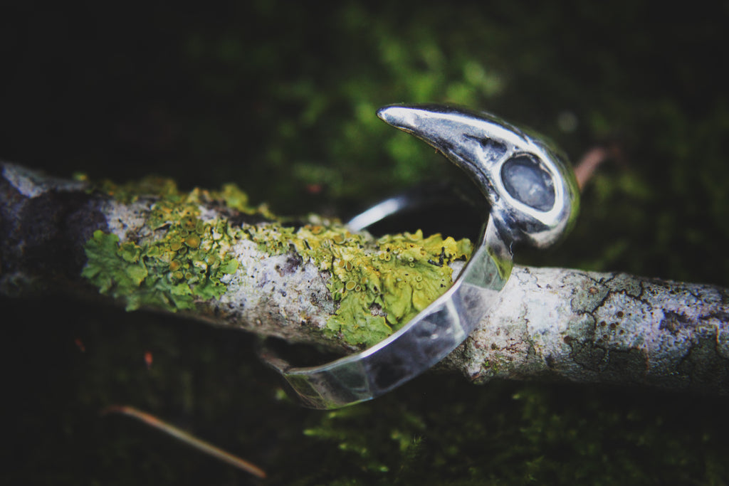 Crow Skull Ring – A Little Dark